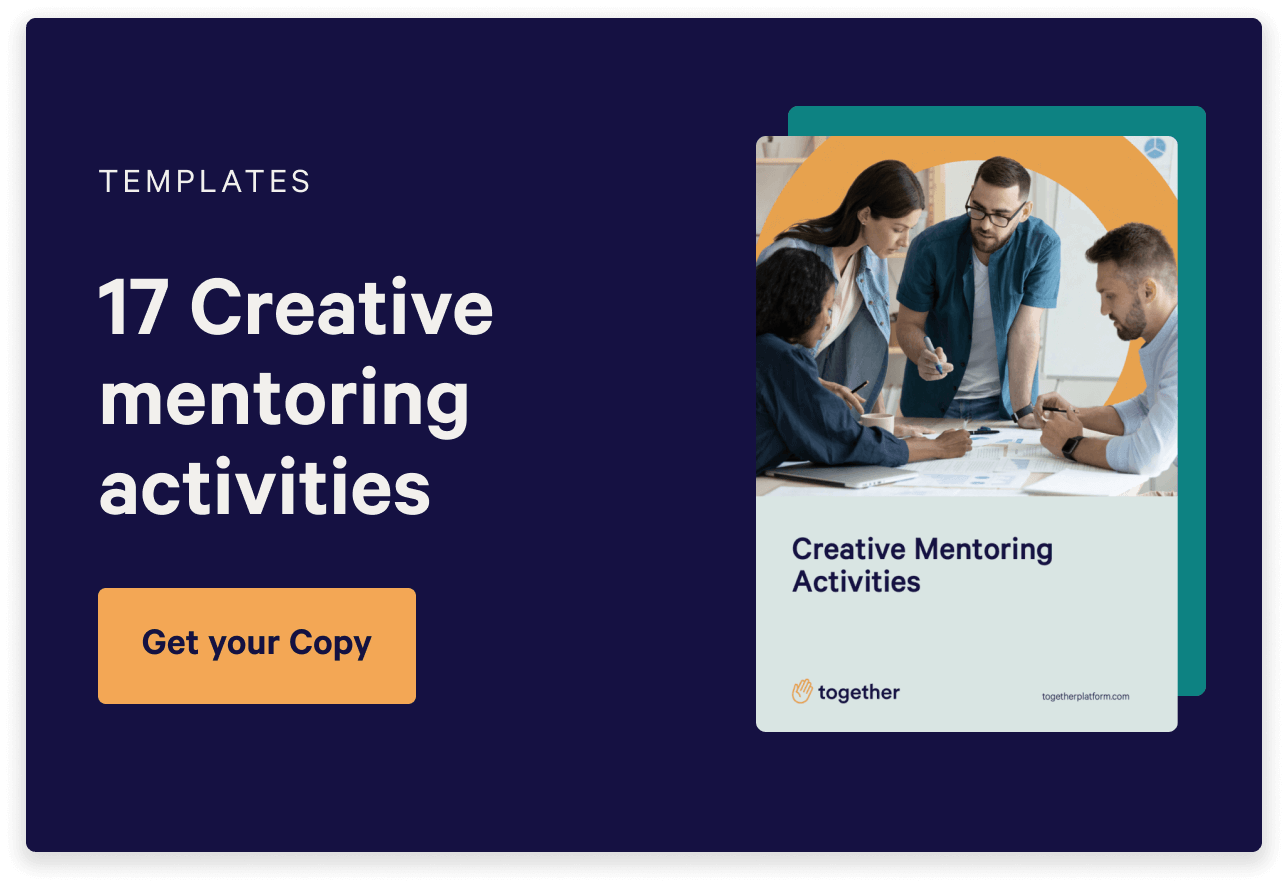 Mentoring activities: 17 examples to try in your next meeting | Together Mentoring Software